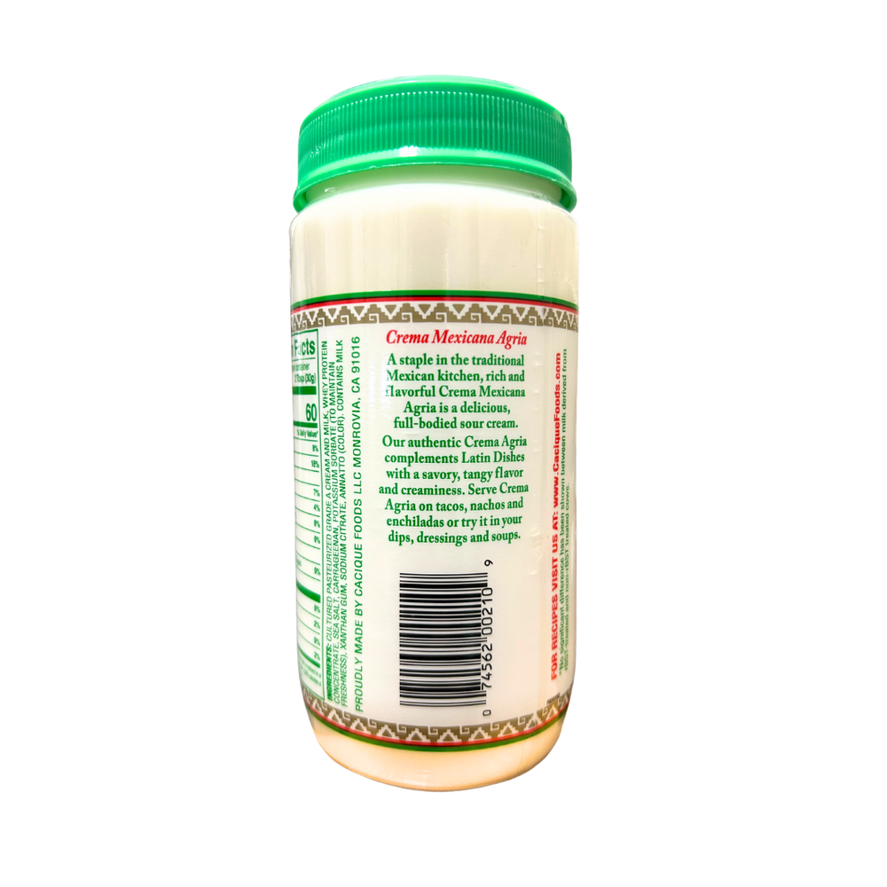 Cacique Crema Mexicana Agria 15oz | 12 pack
