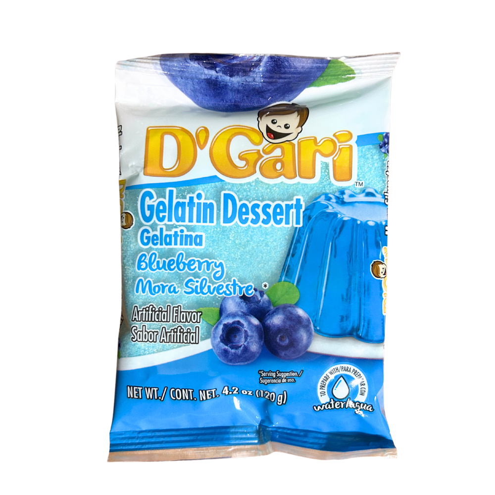 D'Gari Blueberry Gelatin | 24 Pack