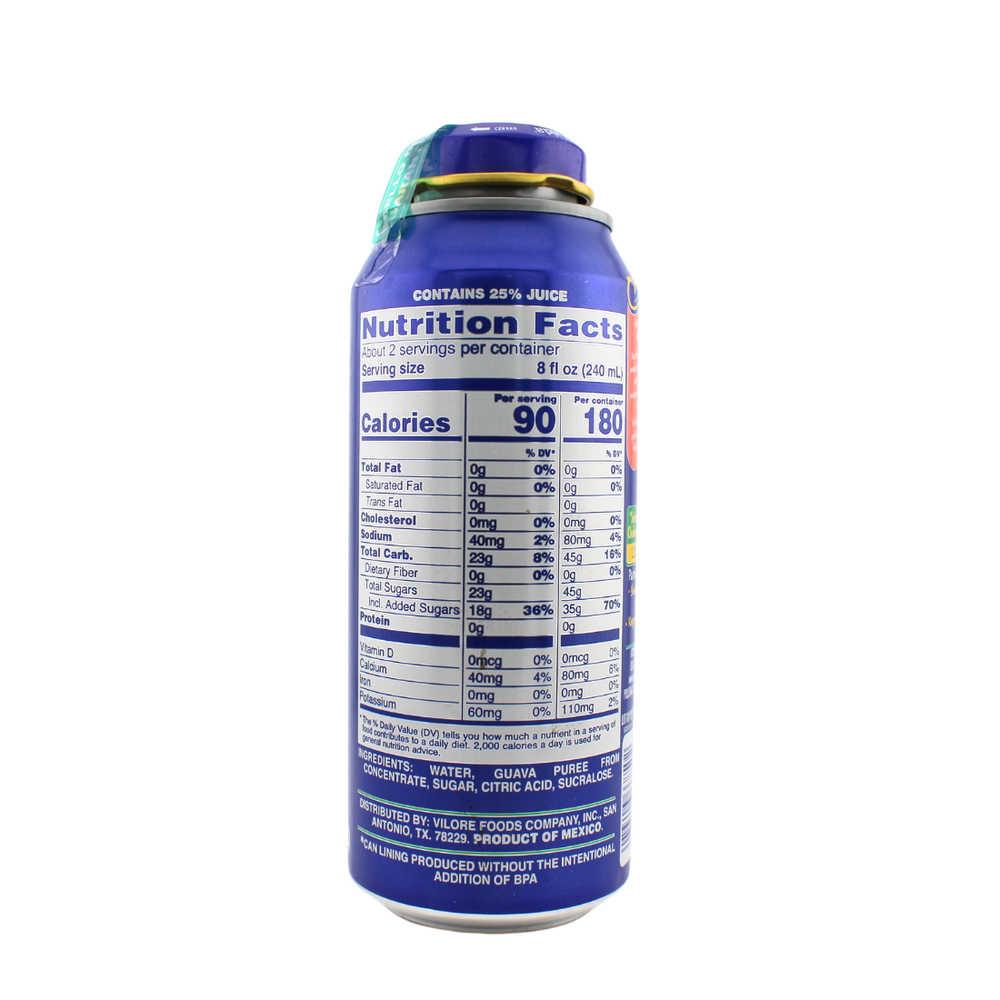 Jumex Can Bottle Guava (Lata-Botella) 16oz | 12 Pack